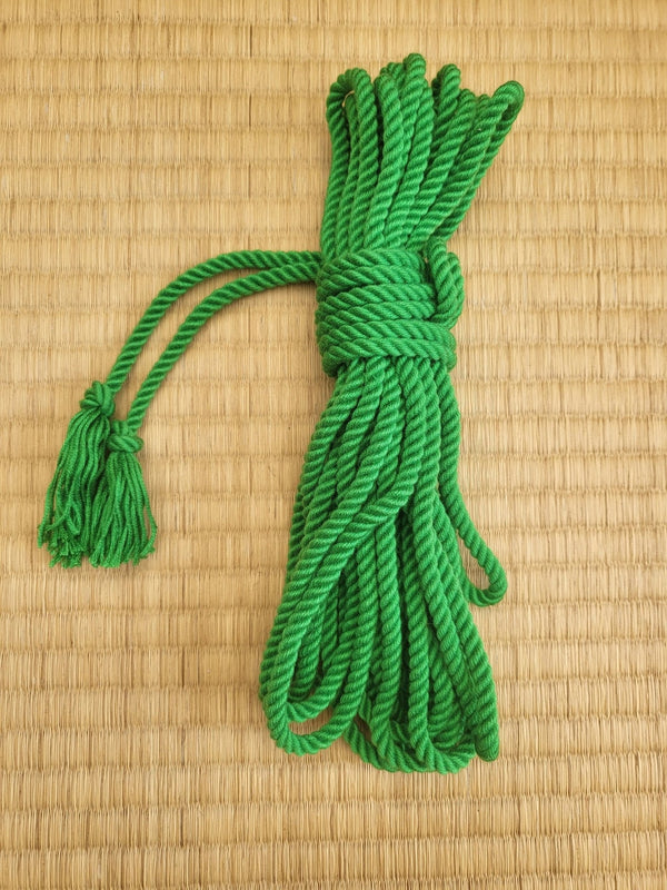 Emerald green Bondage Rope Bamboo – RebornRopes