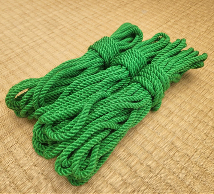 Emerald green Bondage Rope Bamboo – RebornRopes