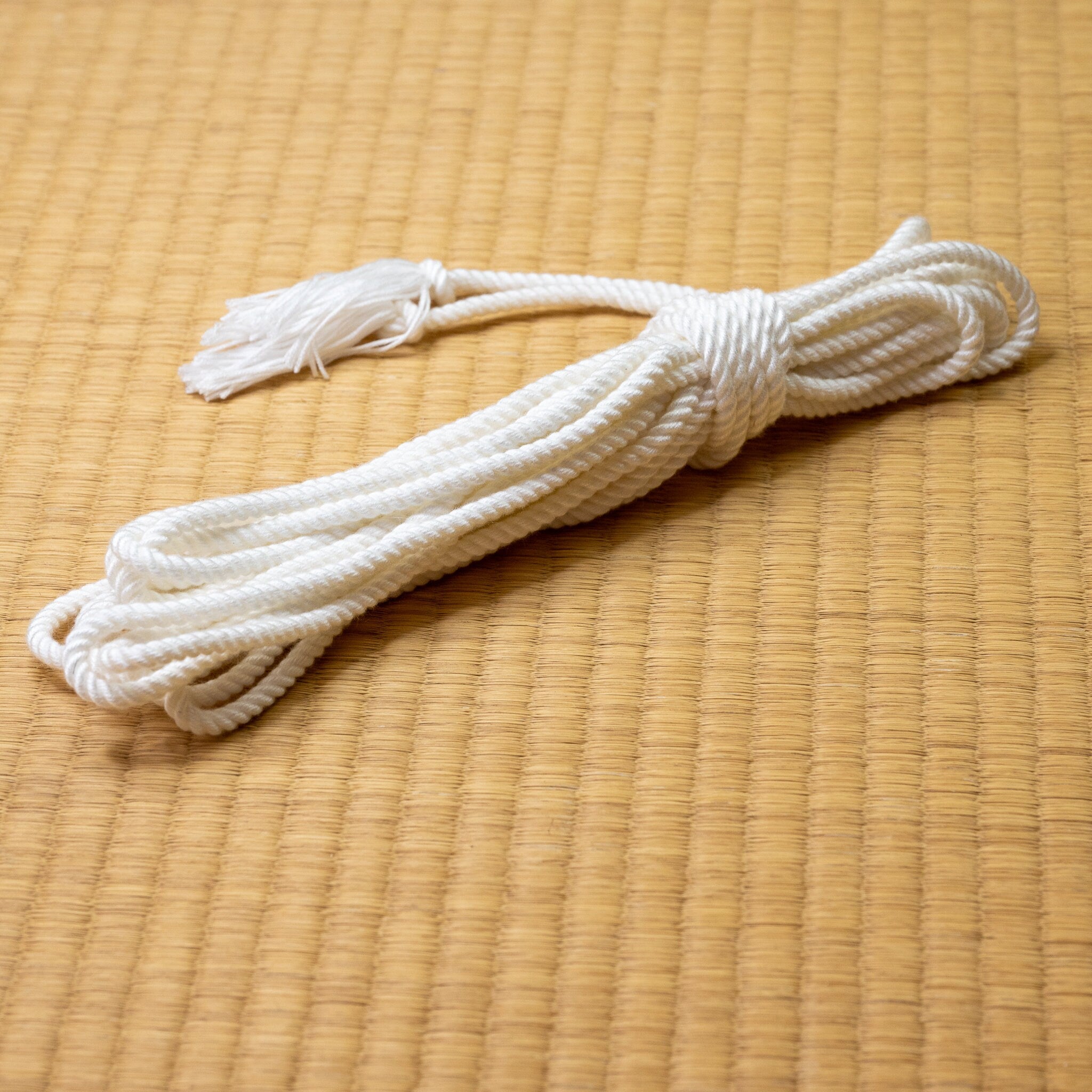White Bamboo Bondage Rope - Premium Quality – RebornRopes